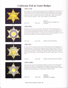 Warden Badges - California Game Warden